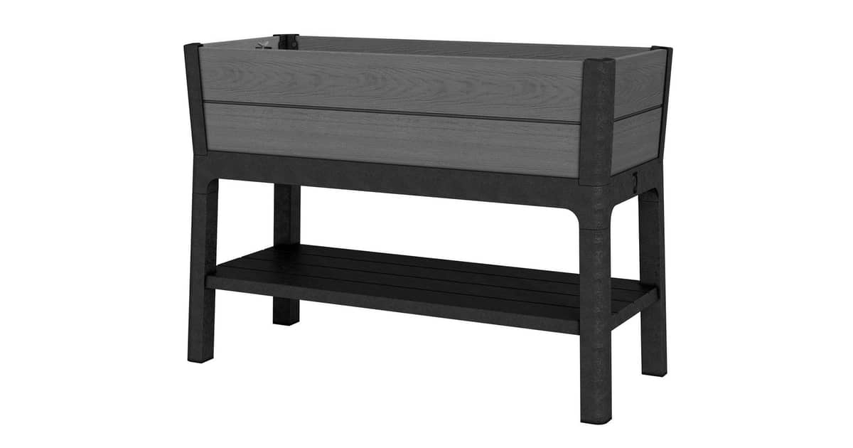Keter Darwin Raised Planter Bed 110L | Trade Tested NZ