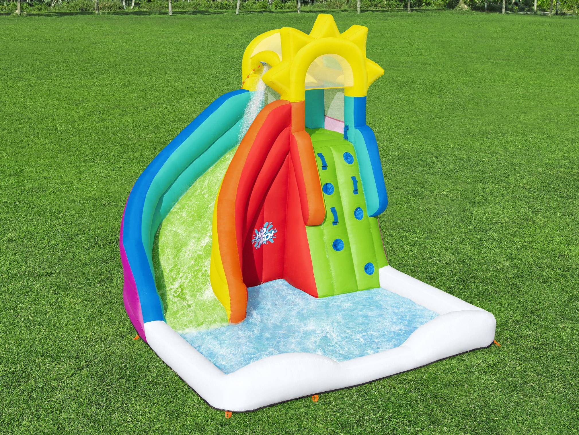 Bestway H20GO! Sun Slide Mega Water Park - Bouncy Castles - Playgrounds ...