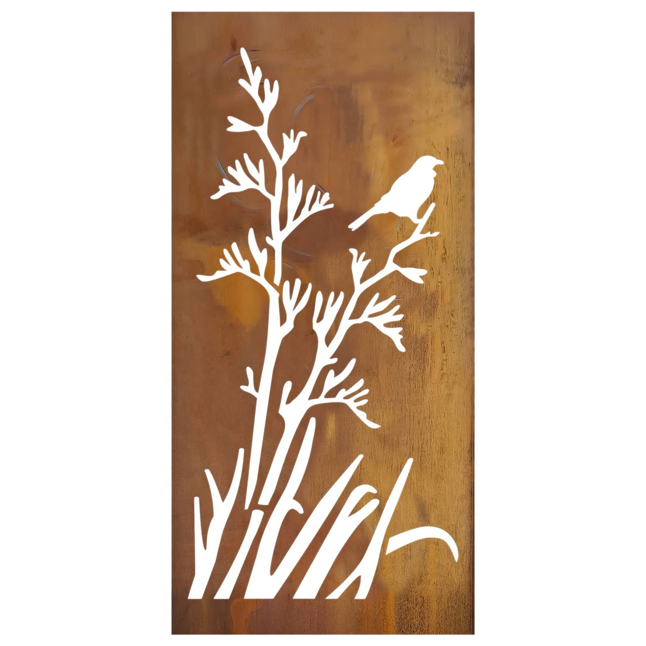 Strol SmartScreen Flax 600mm x 1200mm Corten Steel - Privacy Screens ...