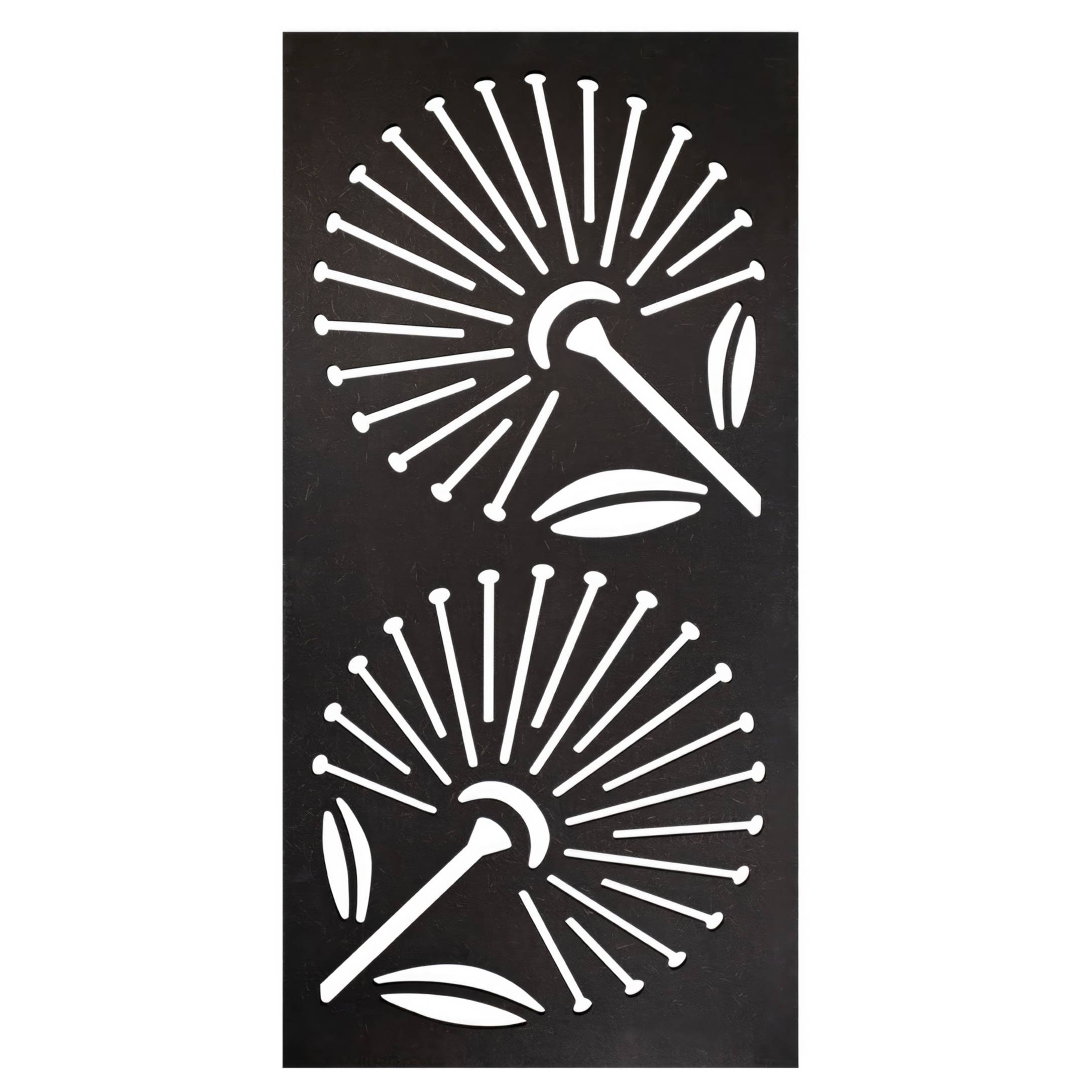 Strol SmartScreen Pohutukawa 600mm x 1200mm Black - Privacy Screens ...