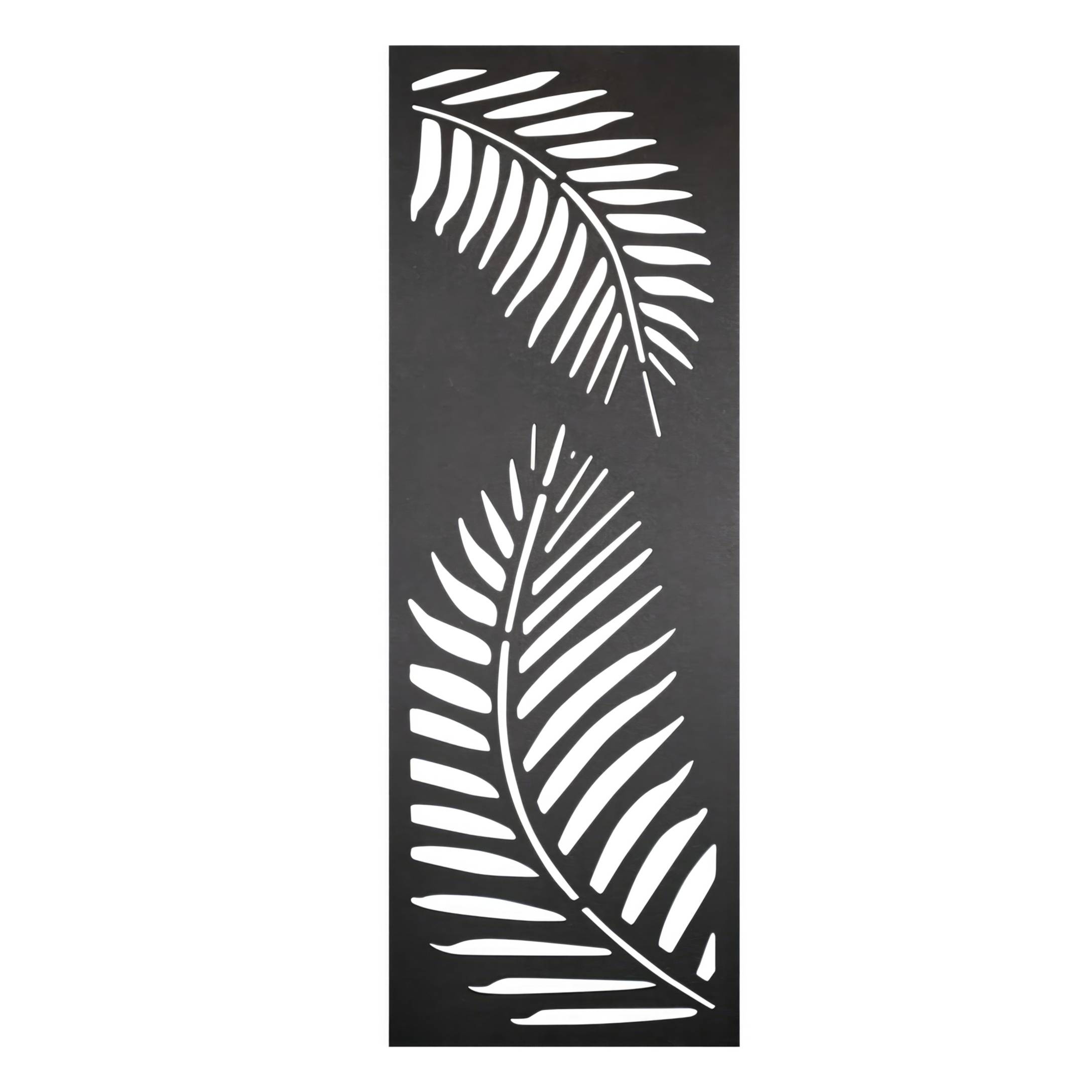Strol SmartScreen Double Fern 600mm x 1800mm Black - Privacy Screens ...