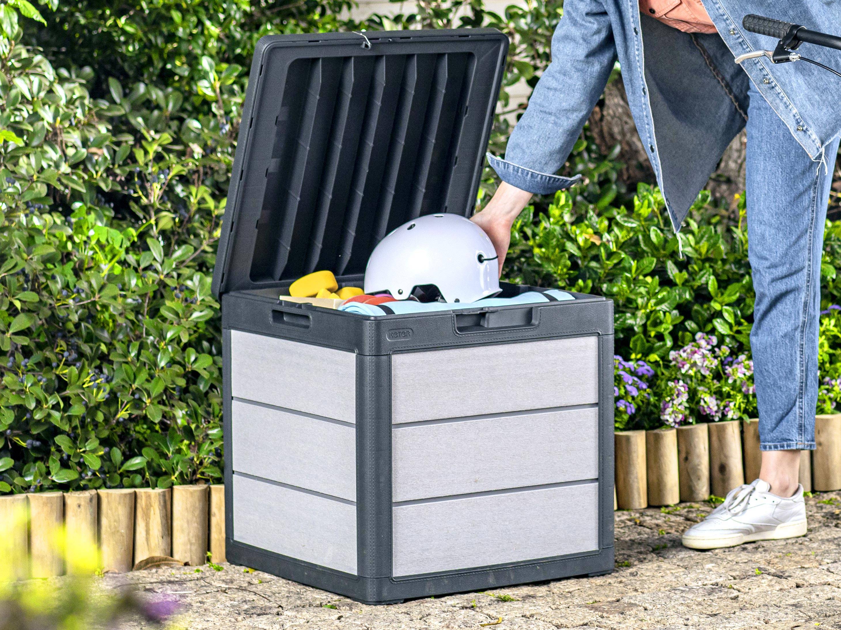 Keter Denali Duotech Outdoor Deck Box 113L - Cushion Storage Boxes ...