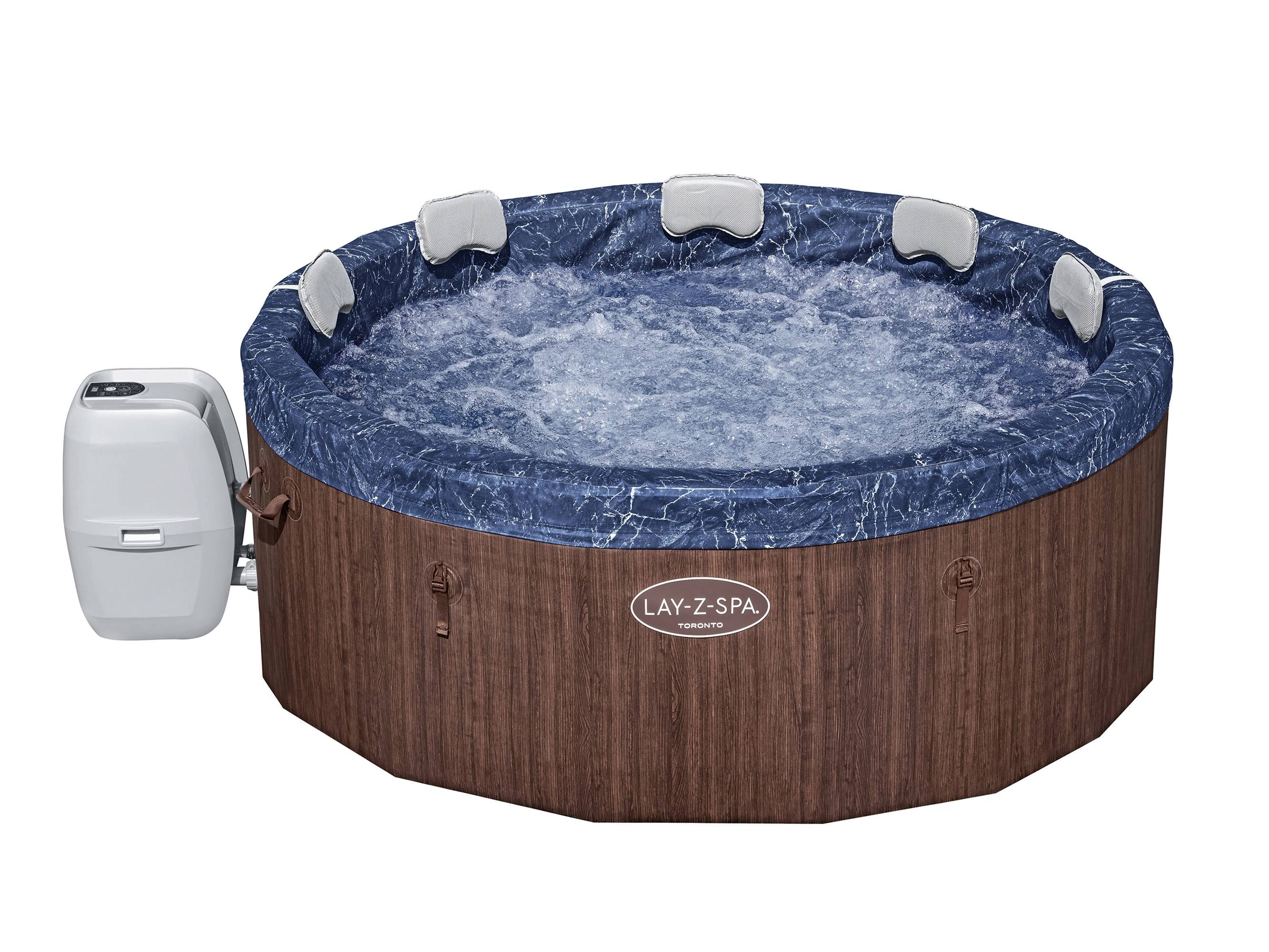 Bestway Rigid Lay-Z Spa Toronto Airjet WiFi XL - Spa Pools - Pools ...
