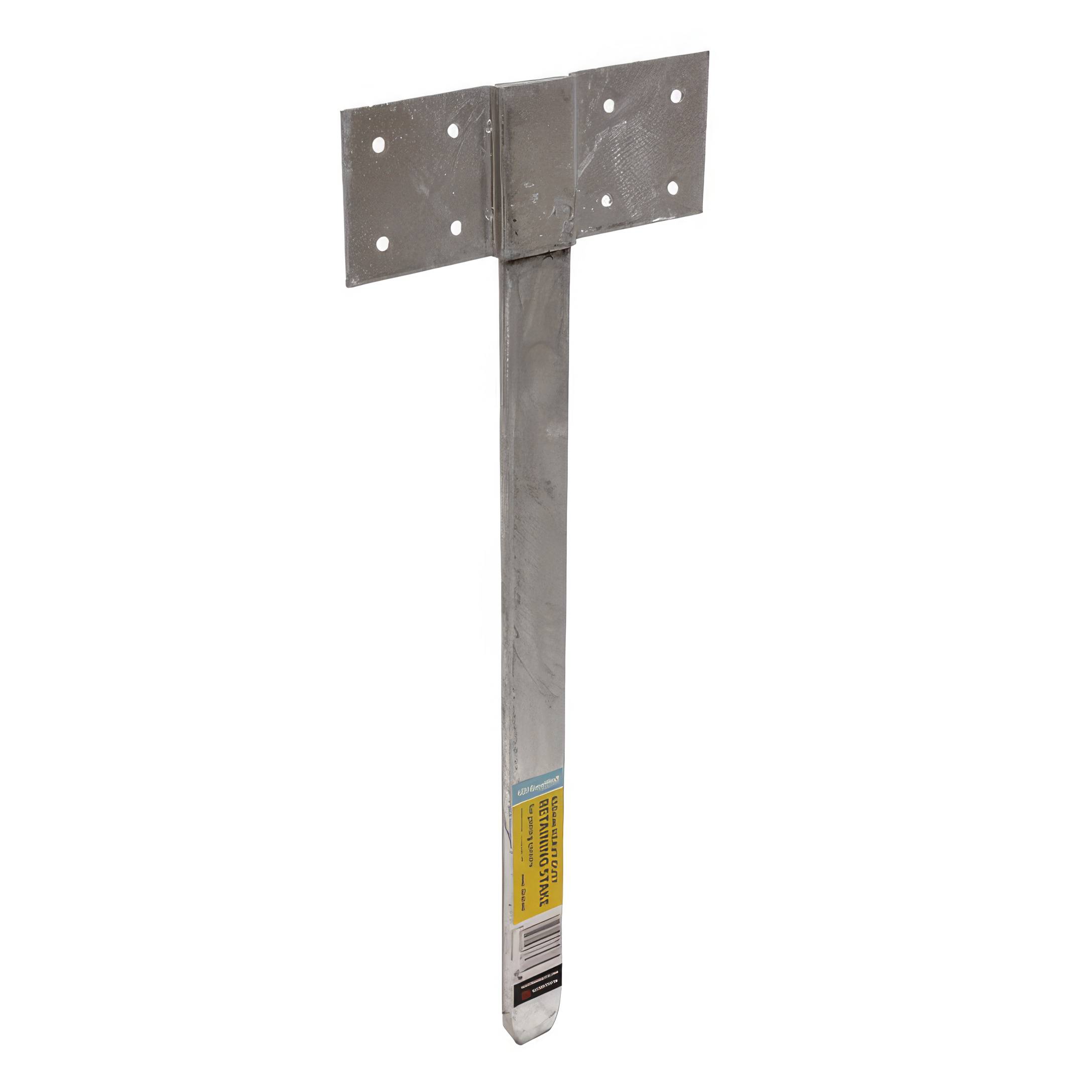 Strol SureWall Flat Stake Heavy Duty Galvanised 450mm - Posts & Stakes ...