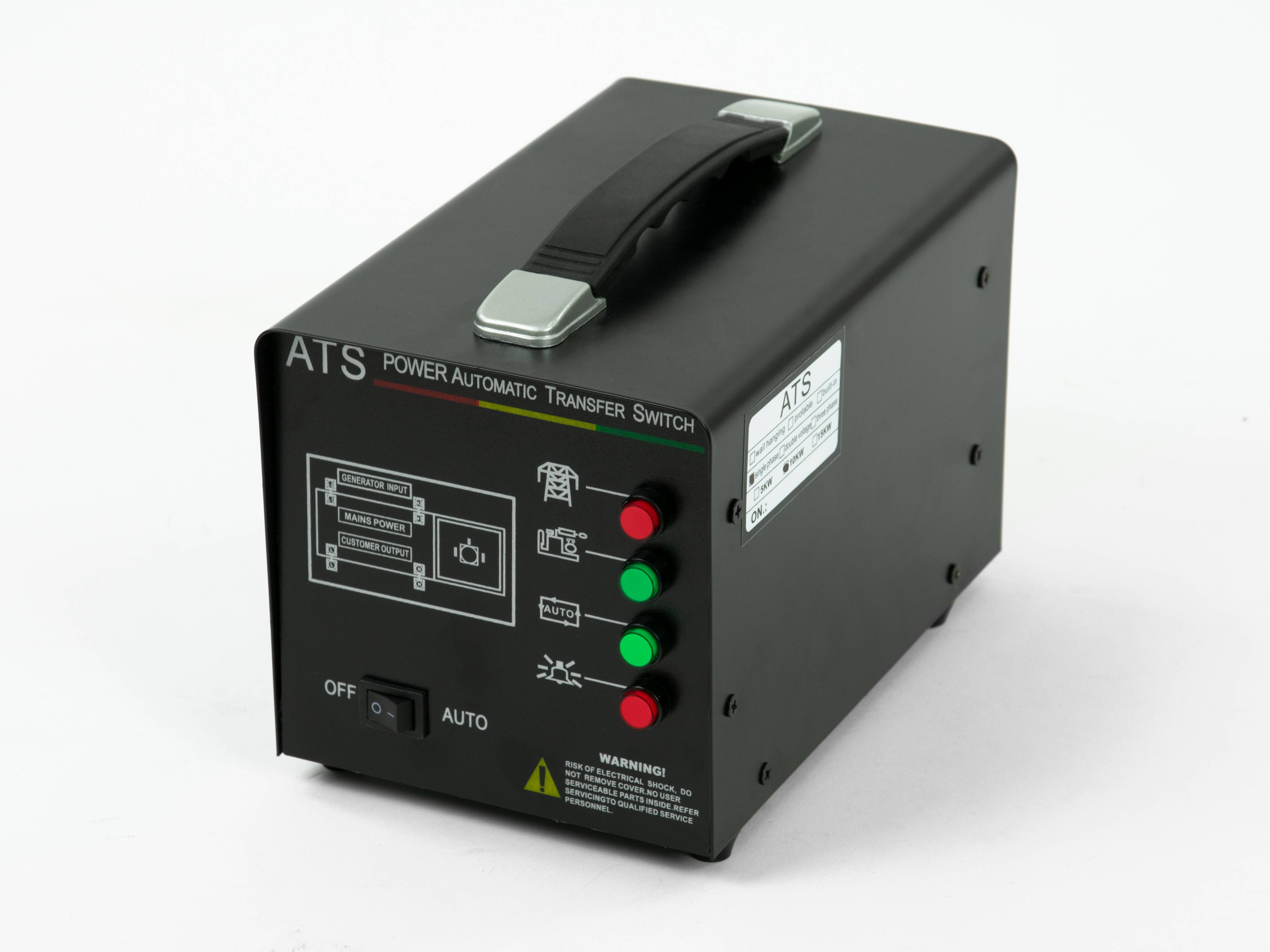 ATS System 9500W Single Phase - ATS Units - Traditional - Generators ...
