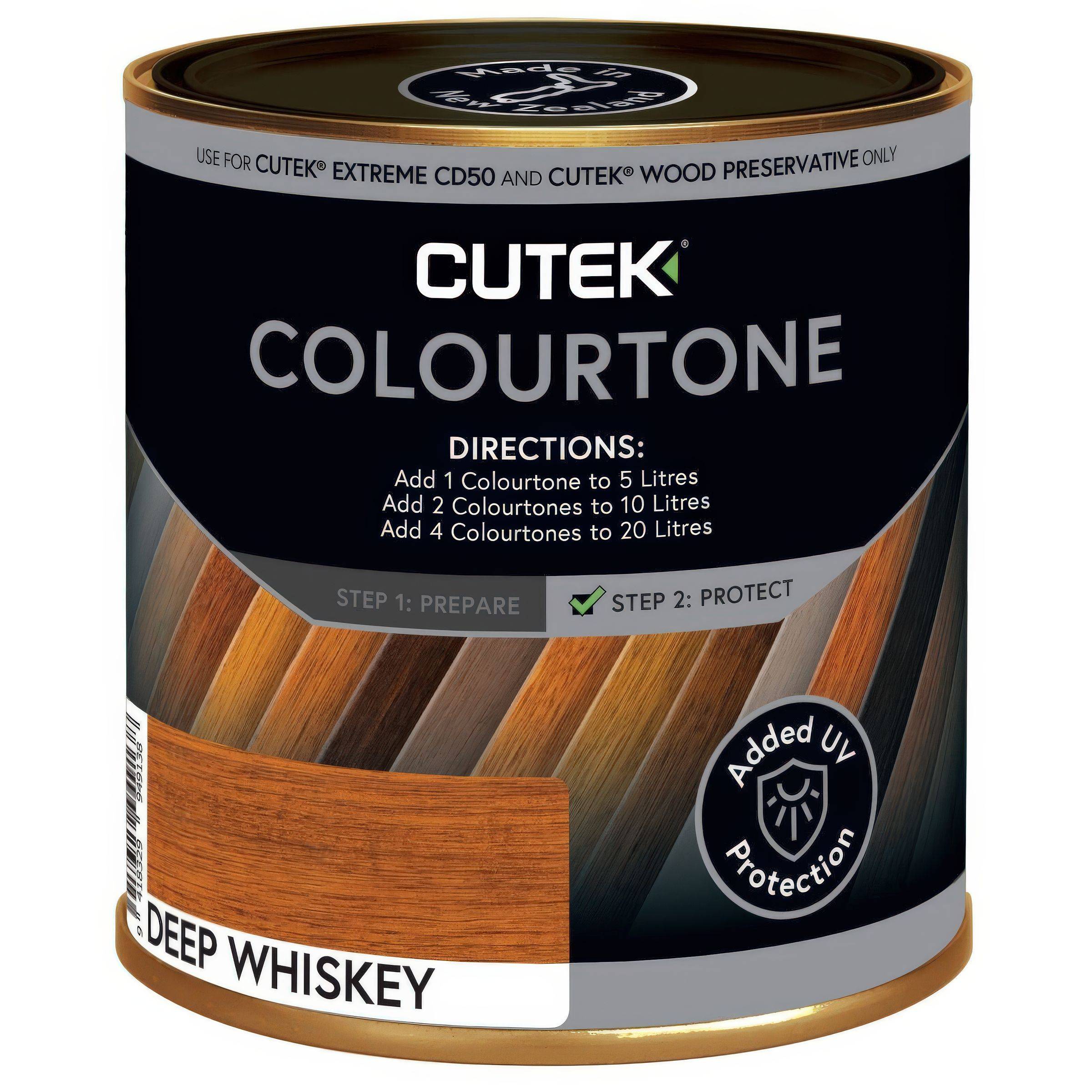 CUTEK Colourtone 180ml Deep Whiskey - Exterior - Wood Stains & Finishes ...