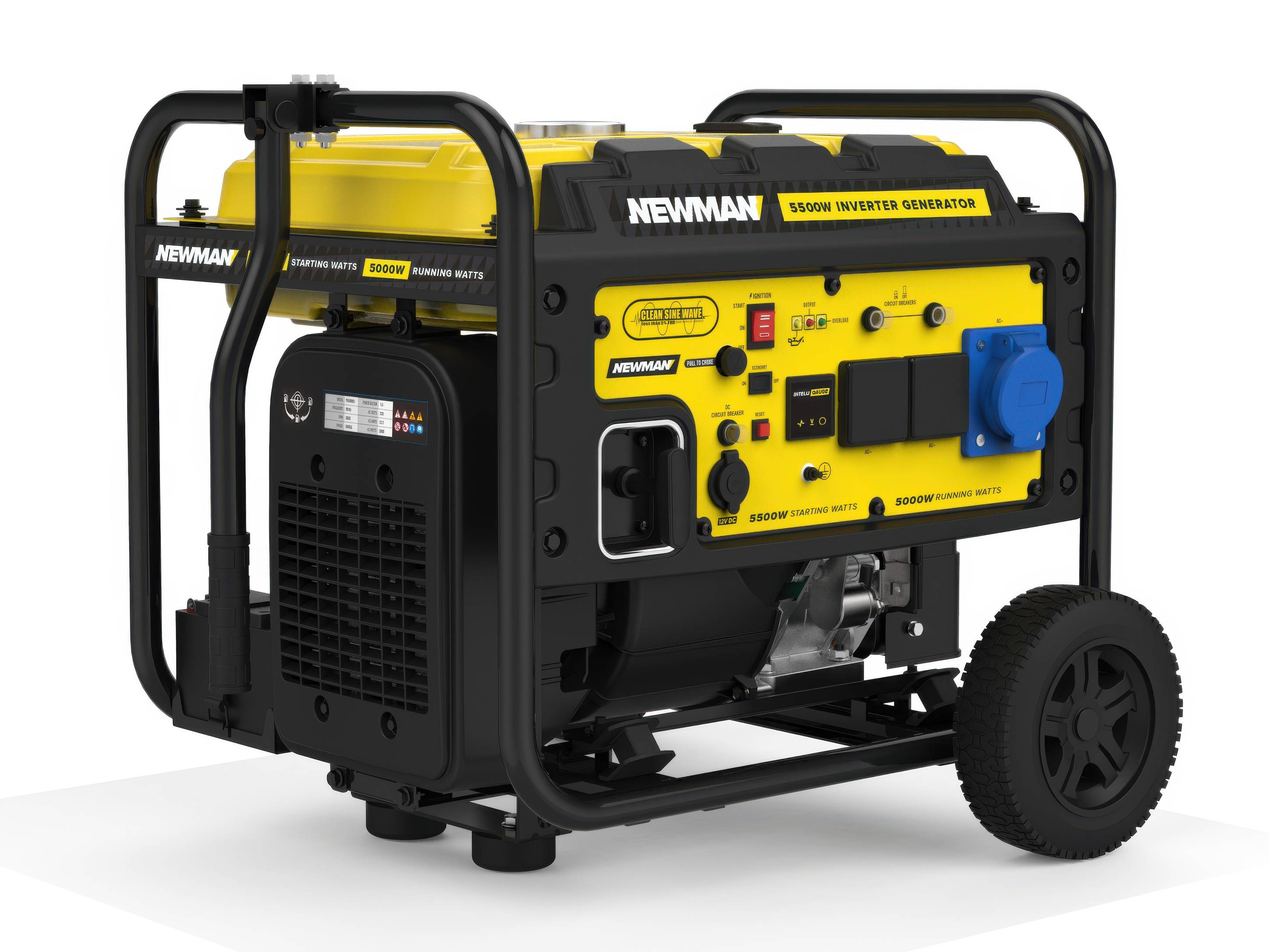 Newman Inverter Generator 5500W Electric Start - Digital Inverter ...