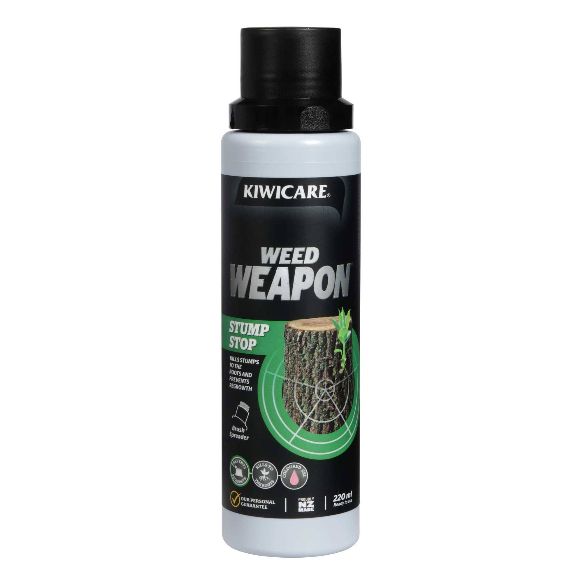 Kiwicare Weed Weapon Stump Stop Ready To Use 220ml - Fertiliser ...