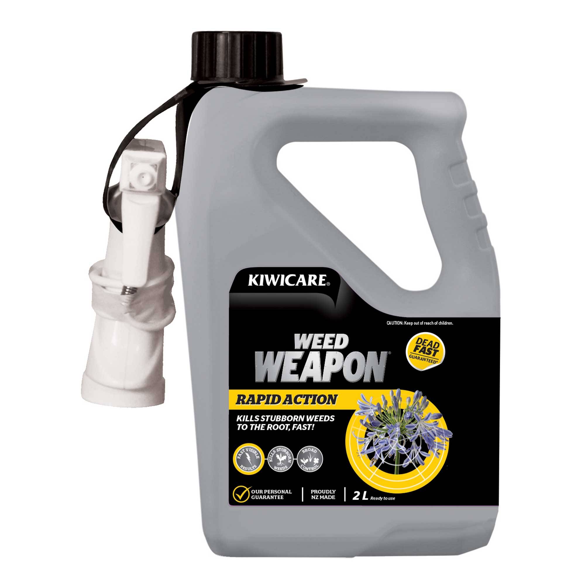 Kiwicare Weed Weapon Rapid Action 2L Ready To Use - Fertiliser ...