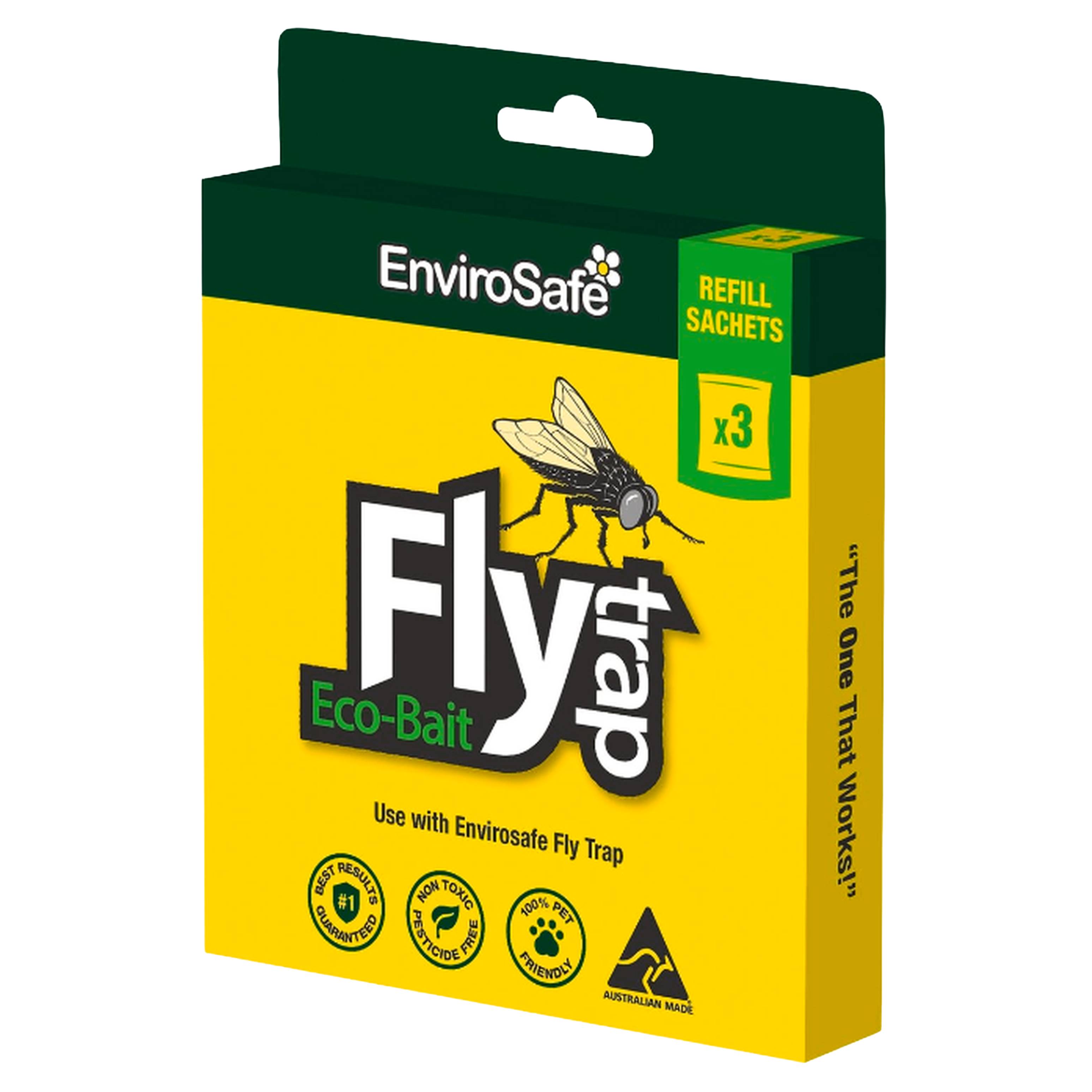 Envirosafe Fly Trap Bait Refill 3 Pack - Pest Control - Tools ...